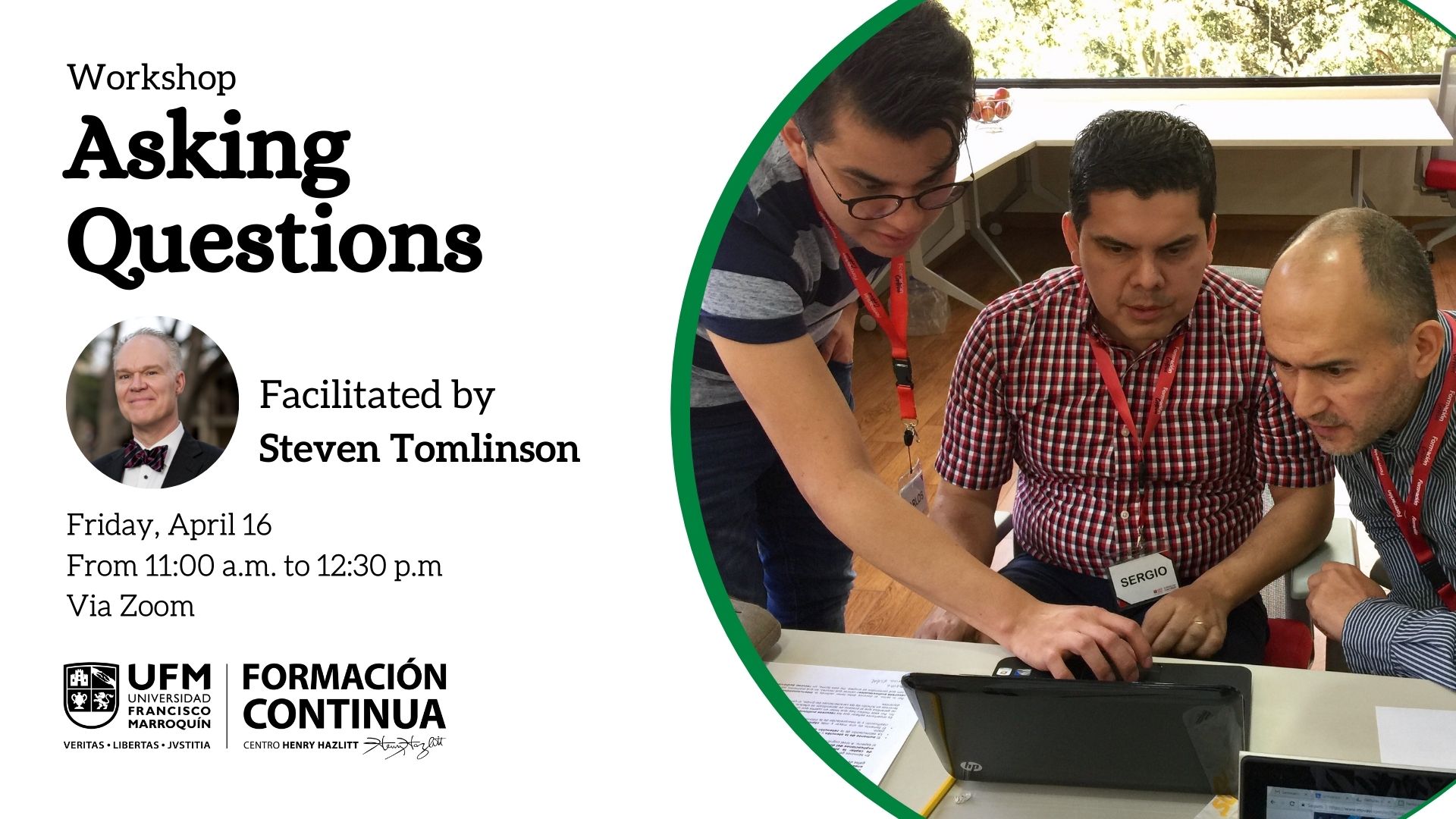 Workshop: Asking Questions - Formación Continua Formación Continua