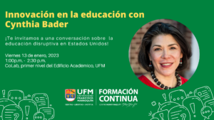 Innovación en la educación, con Cynthia Bader - Formación Continua ...